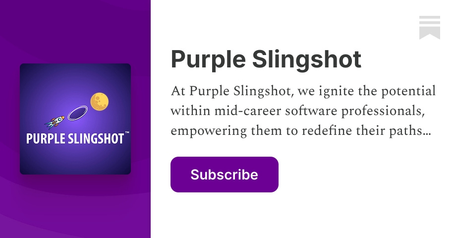 Purple Slingshot | Anirban Ghatak | Substack