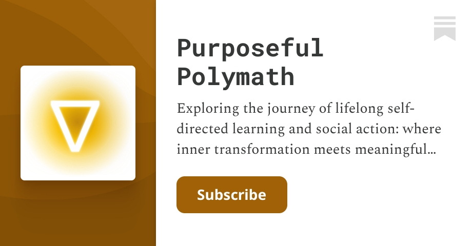 Purposeful Polymath | Tiyana J | Substack