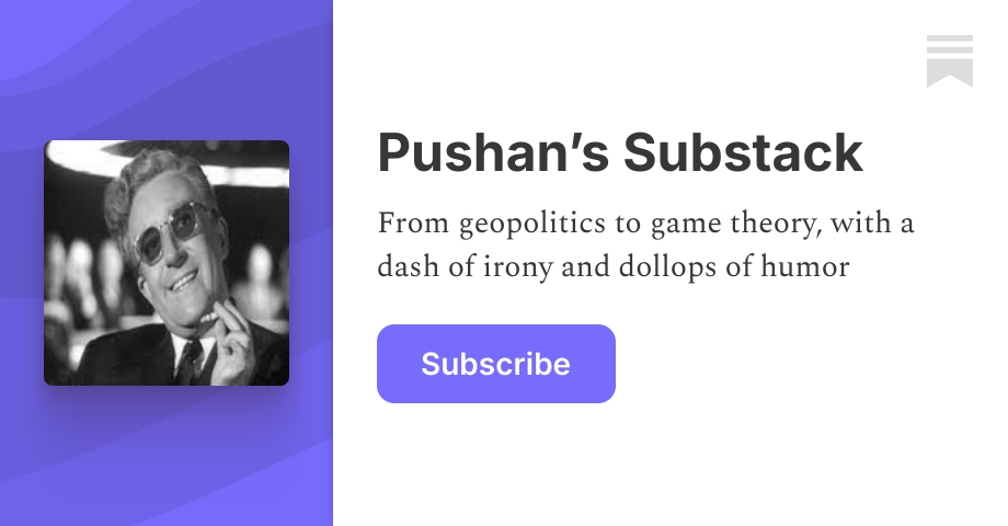 Pushan’s Substack | Pushan Dutt | Substack