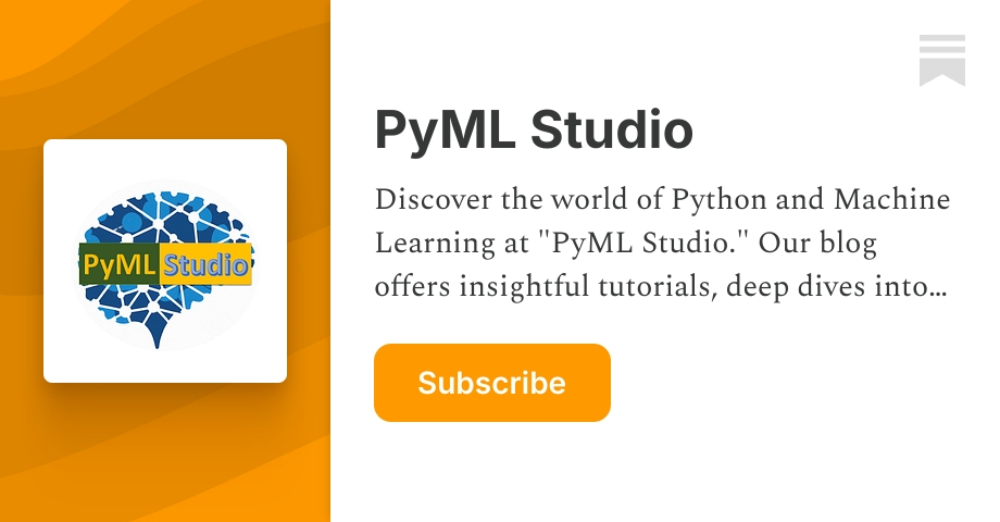 PyML Studio | Vahid Mirjalili | Substack