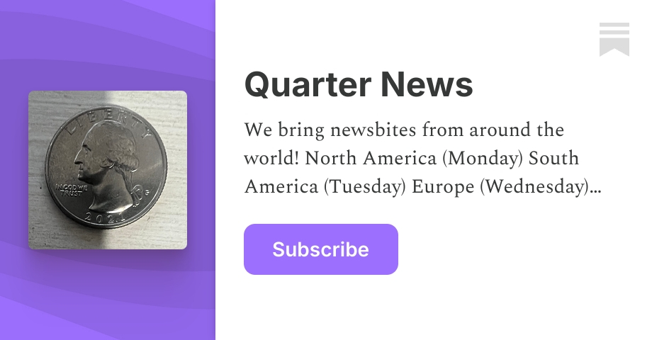 Quarter News | GLBL Foundation | Substack