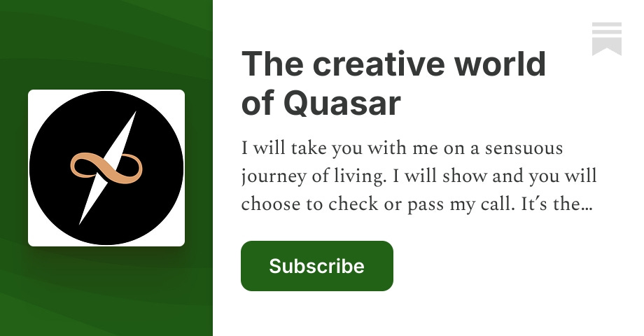 The creative world of Quasar | Substack