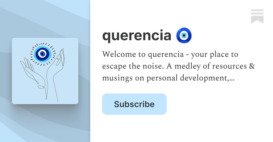 querencia 🧿 | Deniz Basak Dogan | Substack