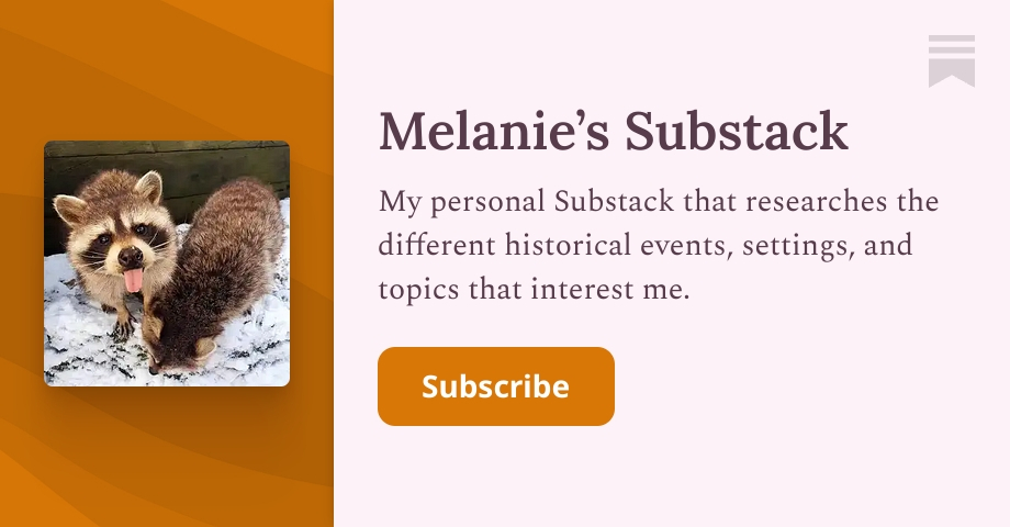 Melanie’s Substack | Raccoons in a Trench Coat | Substack