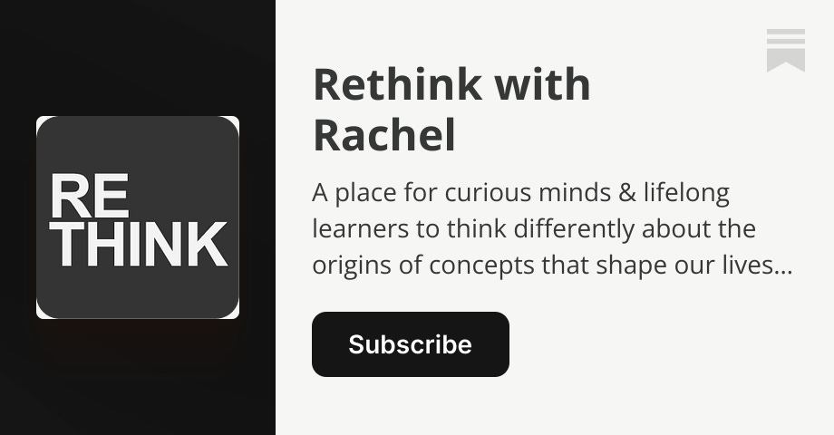 Rethink with Rachel | Rachel Botsman | Substack