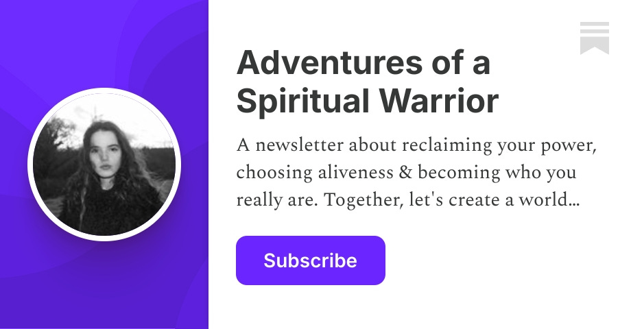 Adventures of a Spiritual Warrior | Rachel Clifton | Substack