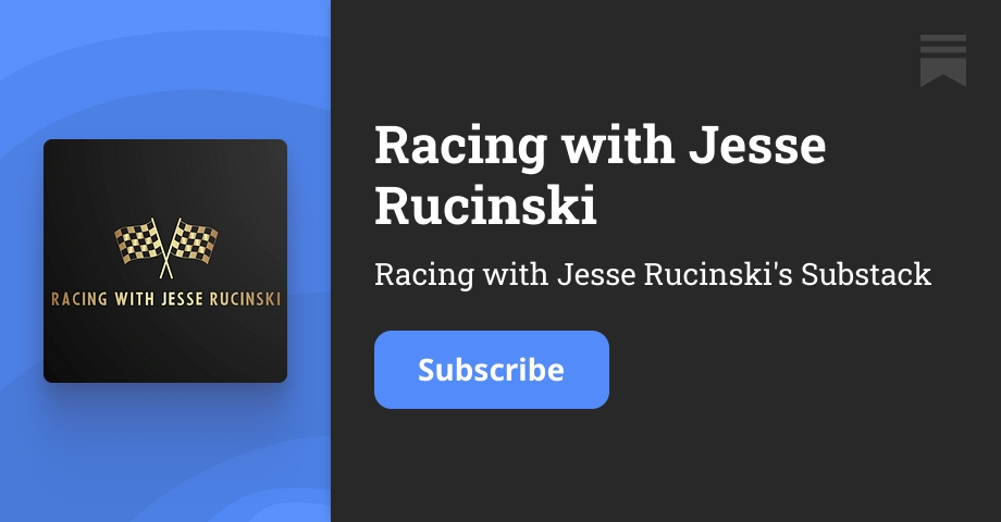 Racing with Jesse Rucinski | Substack