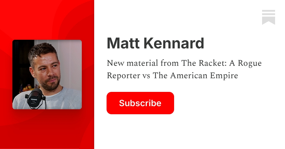 Matt Kennard | Substack