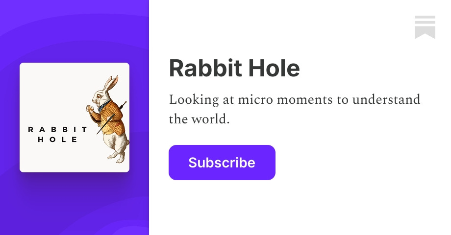 Rabbit Hole | Ann Alquist | Substack