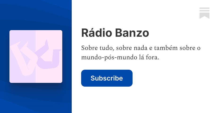 Rádio Banzo | Substack
