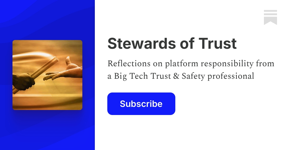 Stewards of Trust | Raf Burde | Substack