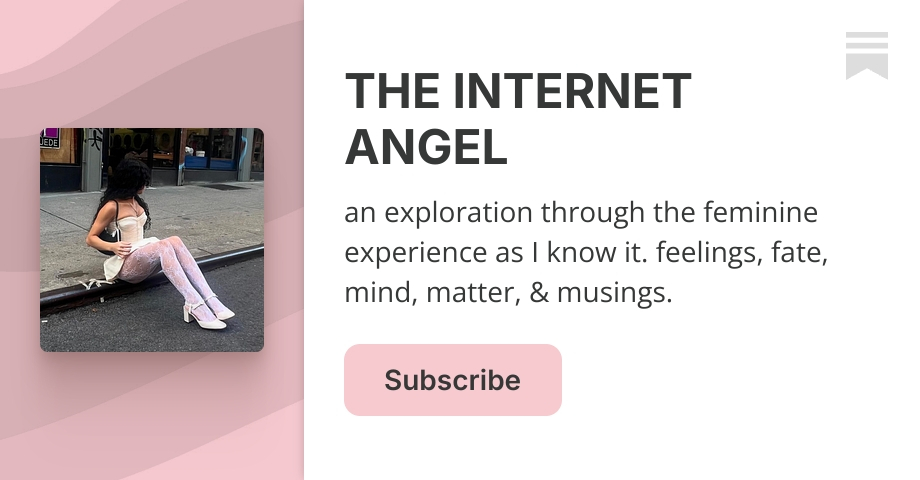 THE INTERNET ANGEL | raimi reyes | Substack