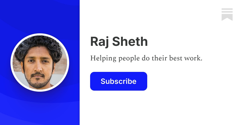 Raj Sheth | Substack
