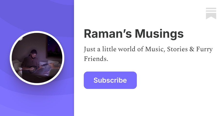 Raman’s Musings | Raman Iyer | Substack