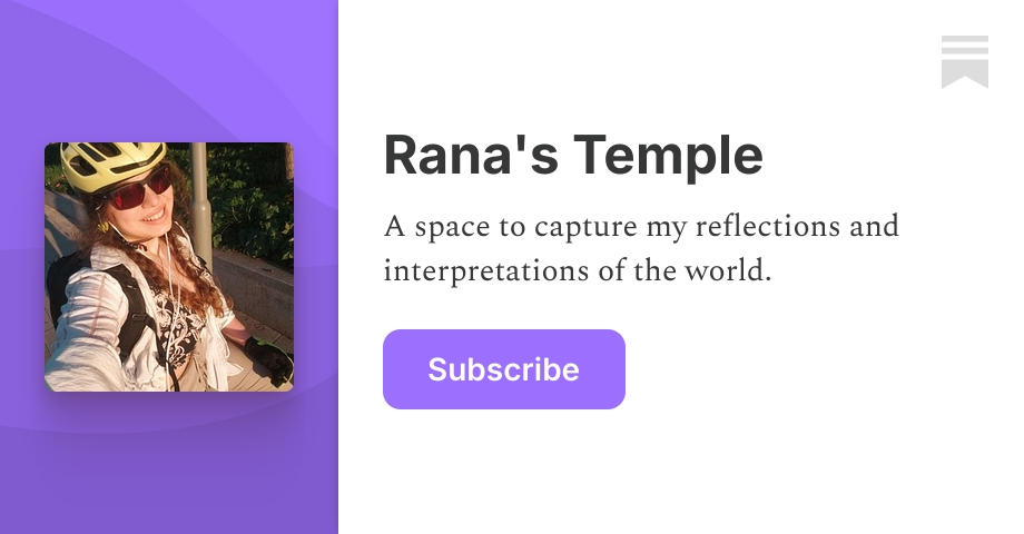 Rana's Temple | Substack