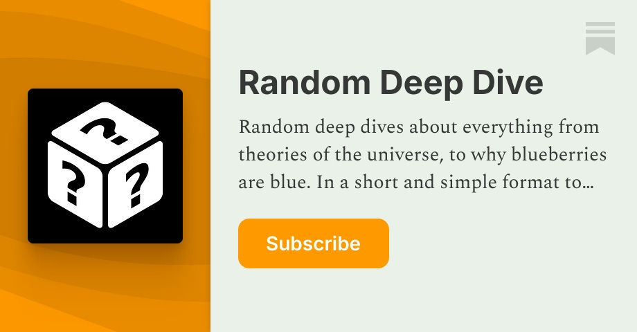 Random Deep Dive | Substack