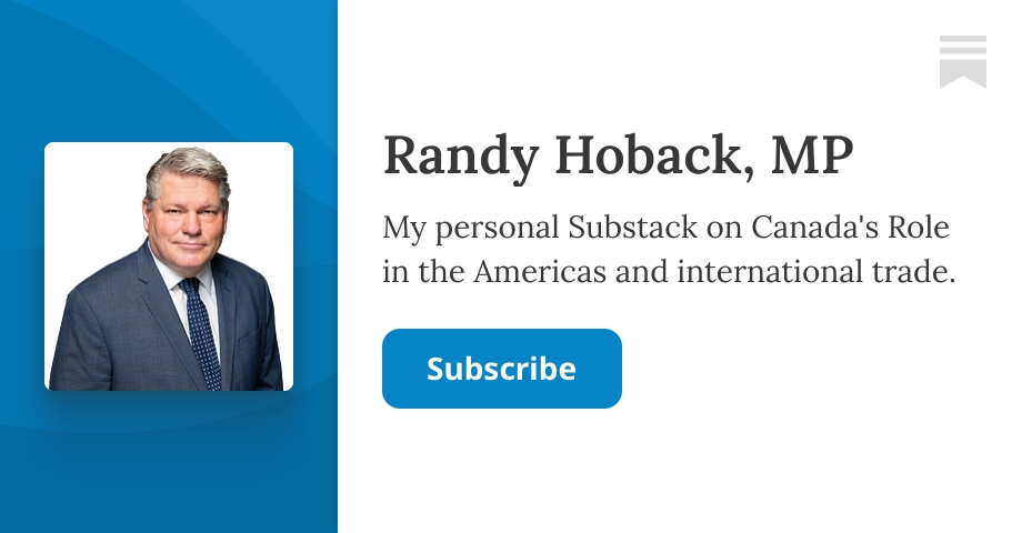 Randy Hoback, MP | Substack