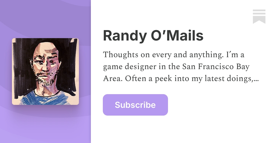 Randy O’Mails | Randy O'Connor | Substack