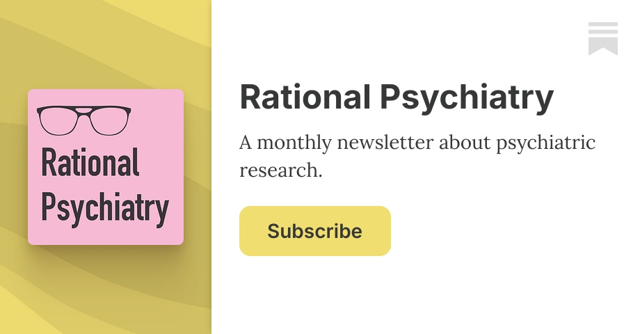 Rational Psychiatry | Thomas Reilly | Substack