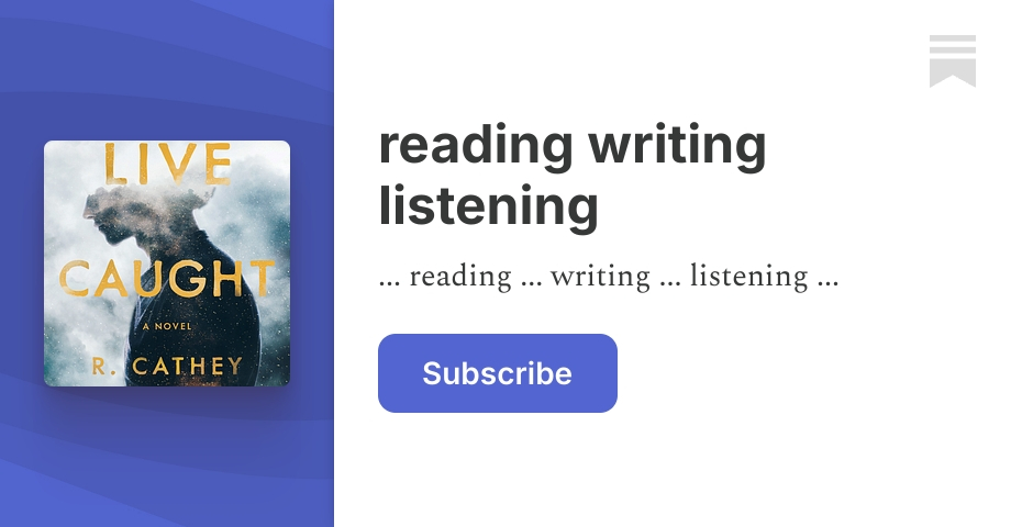 About - reading writing listening