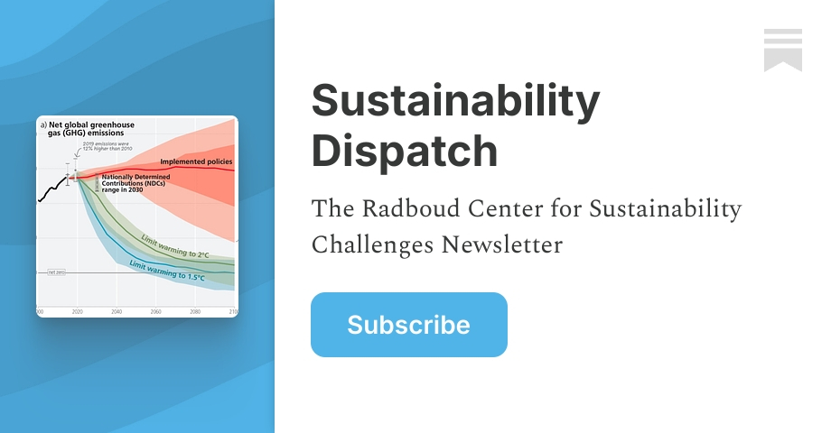 Sustainability Dispatch | RCSC Author Collective | Substack