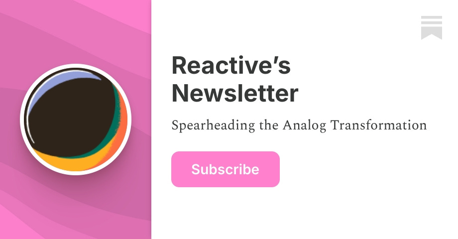 Reactive’s Newsletter | Reactive Load | Substack