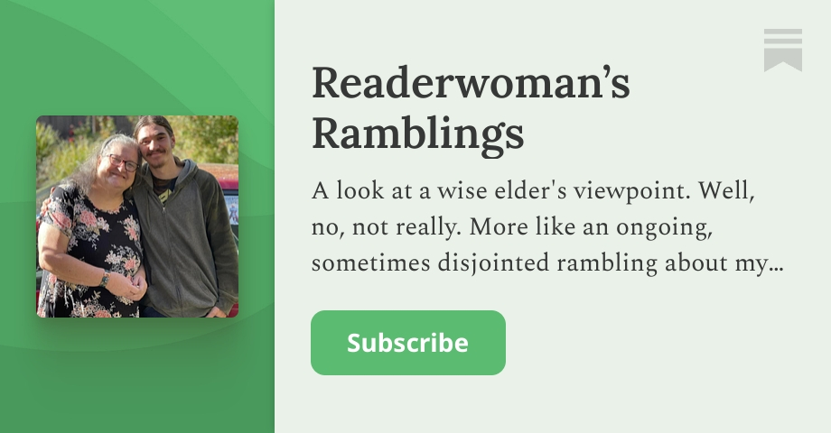 Readerwoman’s Ramblings | Substack