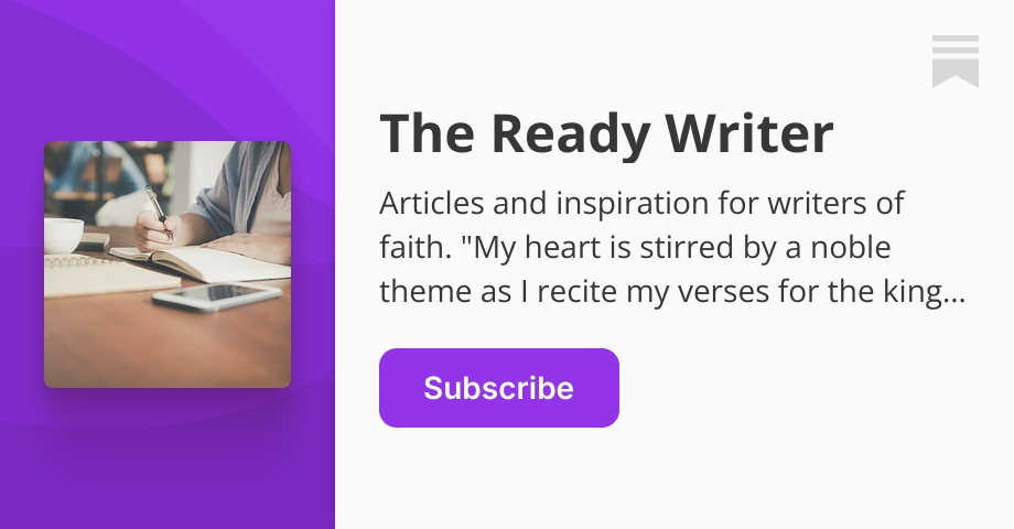 The Ready Writer | Cheryl Wray | Substack