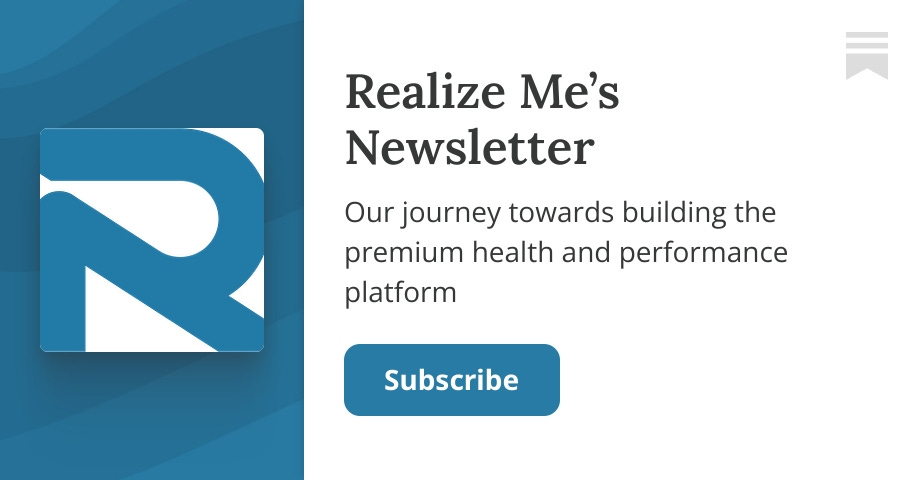 Realize Me’s Newsletter | Substack