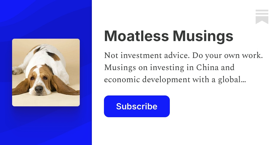 Moatless Musings | Moatless Capital | Substack