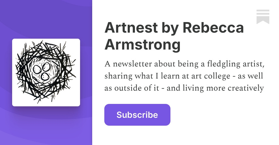 Artnest by Rebecca Armstrong | Substack