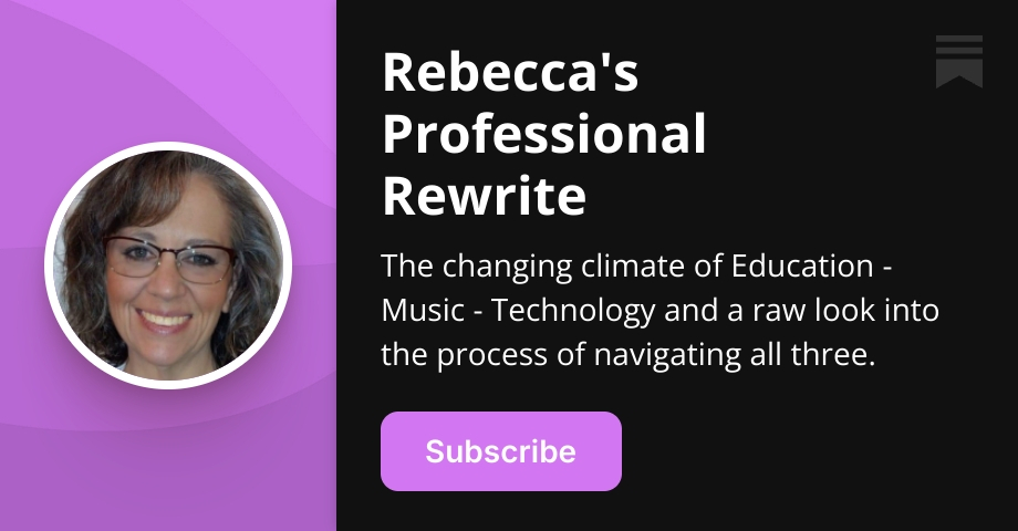 Rebecca's Professional Rewrite | Rebecca Byrd | Substack