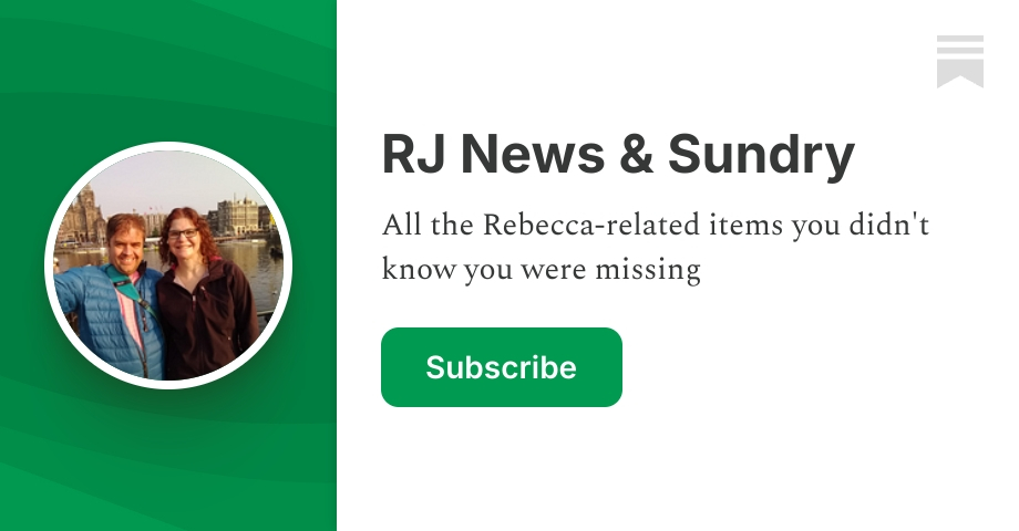 RJ News & Sundry | Rebecca Jensen | Substack