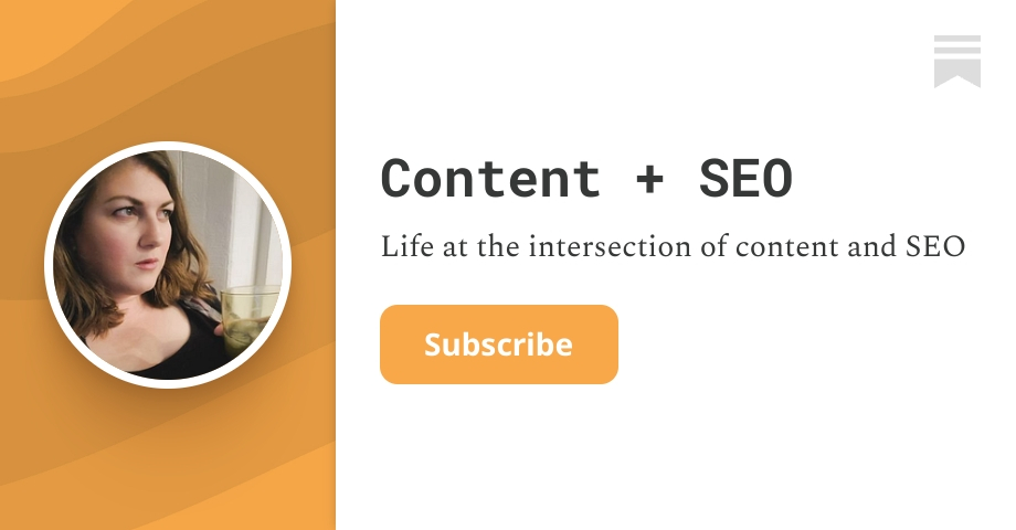 Content + SEO | Rebecca Lehmann | Substack