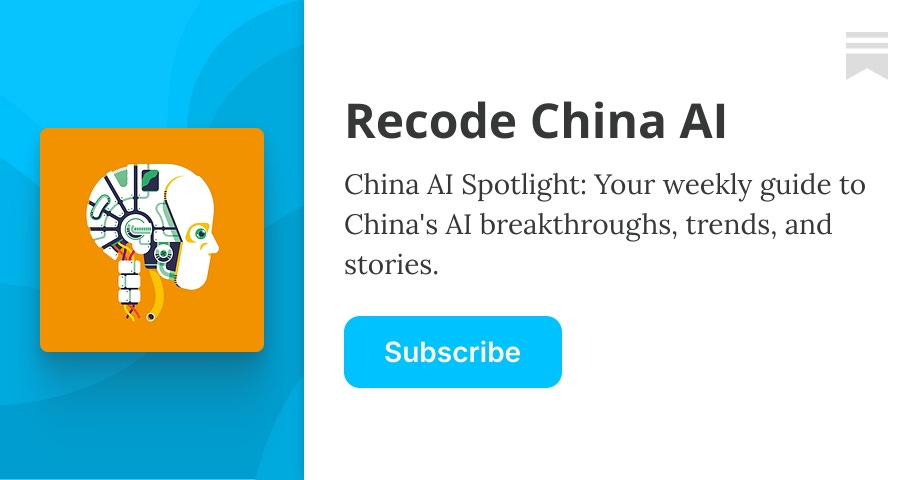 Recode China AI | Tony Peng | Substack