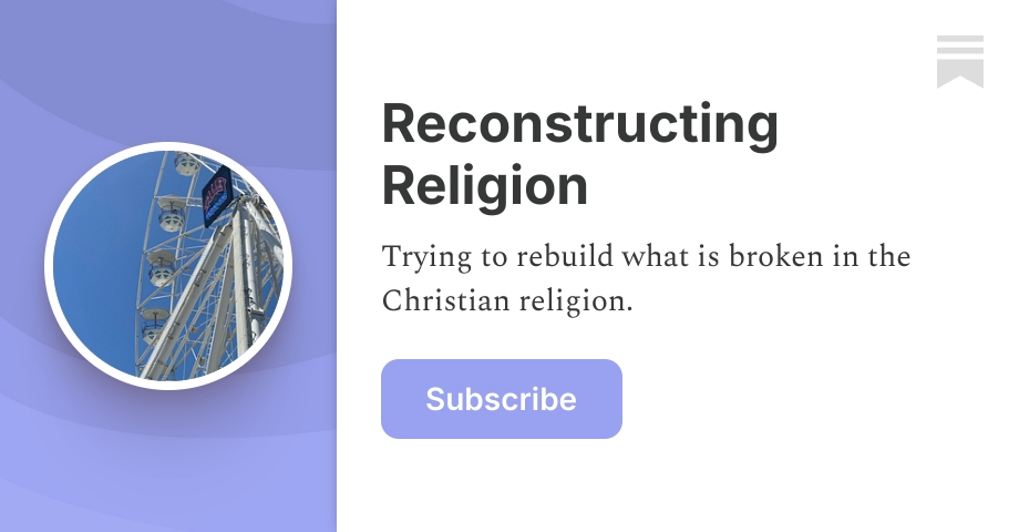 Reconstructing Religion | Harper | Substack