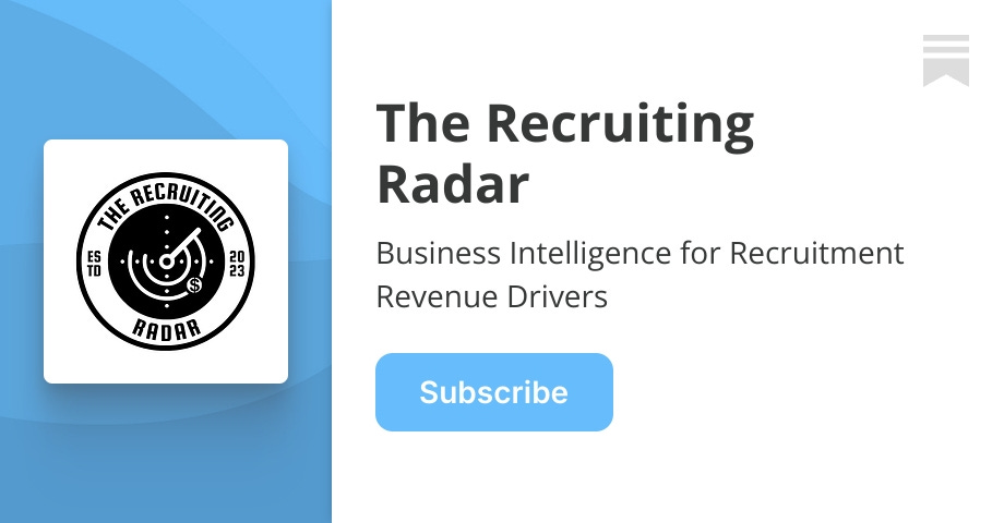 The Recruiting Radar | Jim Stroud | Substack