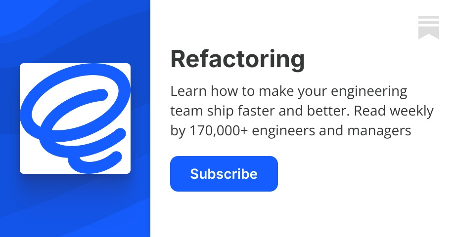 Refactoring Podcast | Luca Rossi | Substack