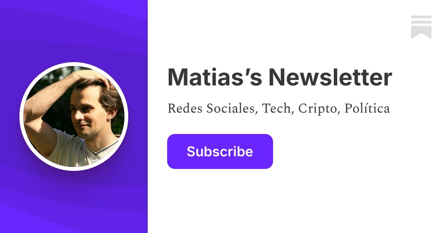 Matias’s Newsletter | Matias Reggiardo | Substack