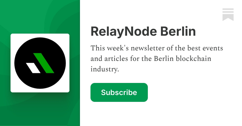 RelayNode Berlin | Bethany | Substack