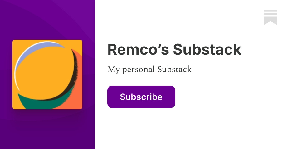 Remco’s Substack | Remco Pijpers | Substack