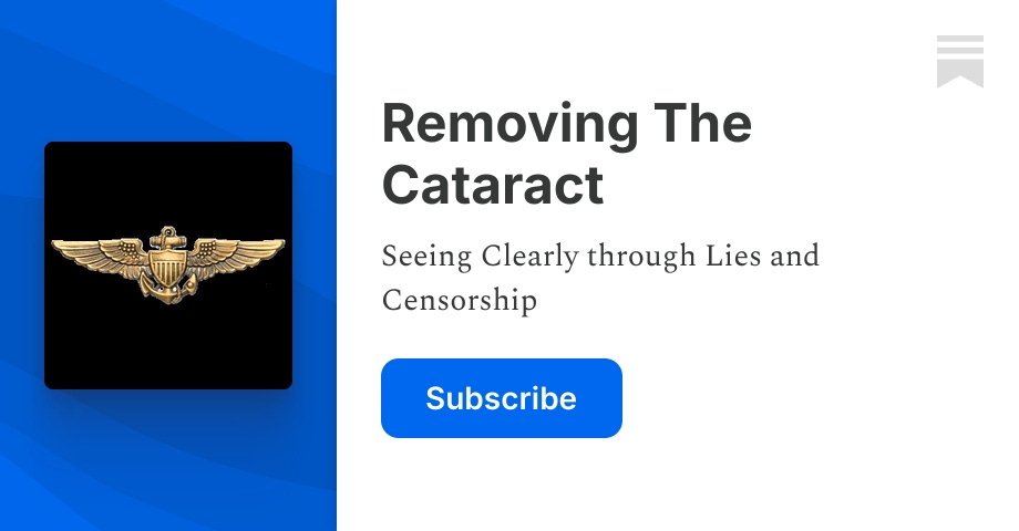 Removing The Cataract | Dick Minnis | Substack