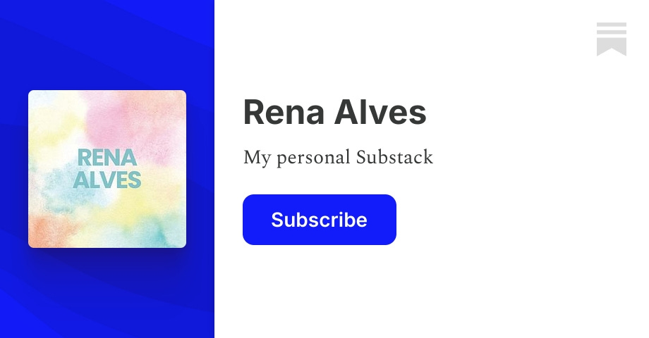 Rena Alves | Renata Alves Da Silva | Substack