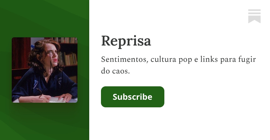 Reprisa | Isabela Moreira | Substack