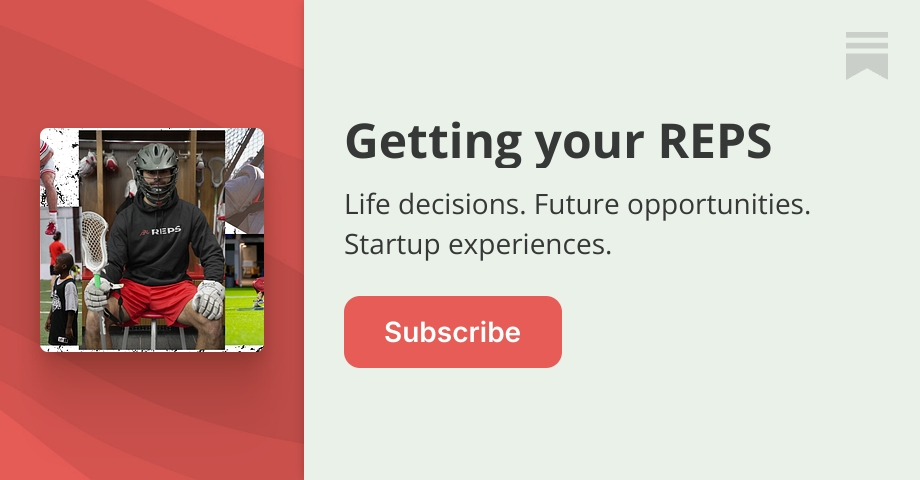 Getting your REPS | Justin Inacio | Substack