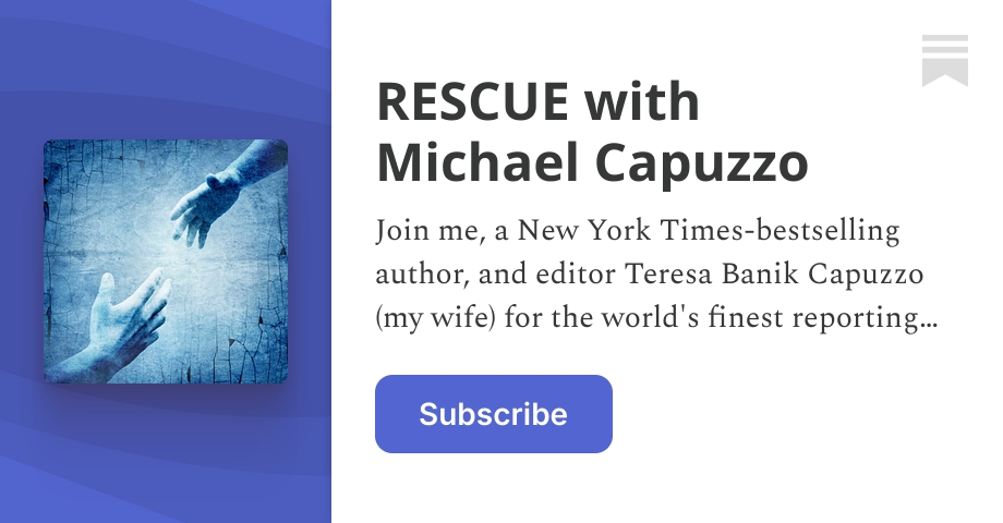 RESCUE with Michael Capuzzo | Substack