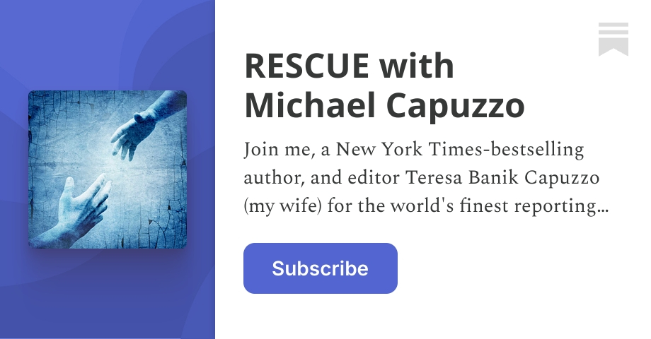 RESCUE with Michael Capuzzo | Mike Capuzzo | Substack