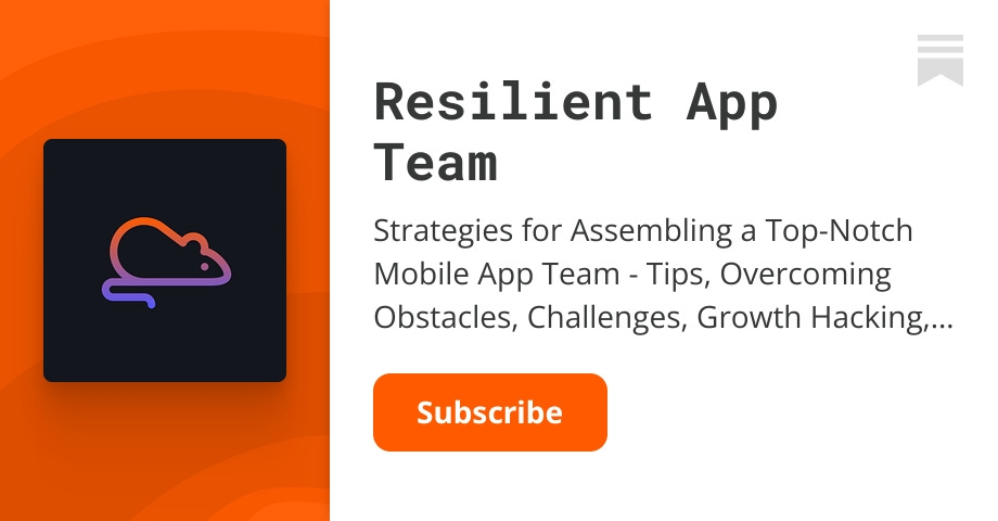 Resilient App Team | Ishtiak Ahmed | Substack