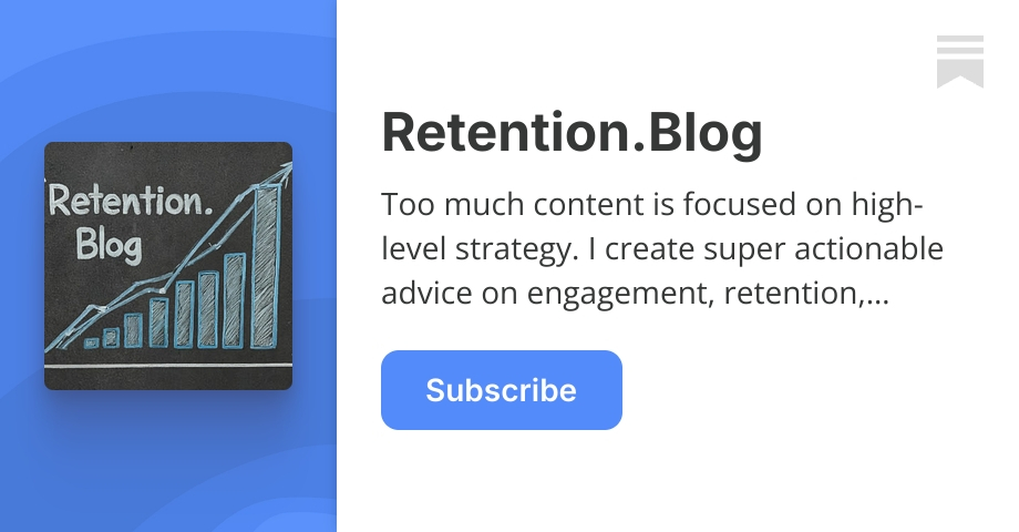 Retention.Blog | Jacob Rushfinn | Substack