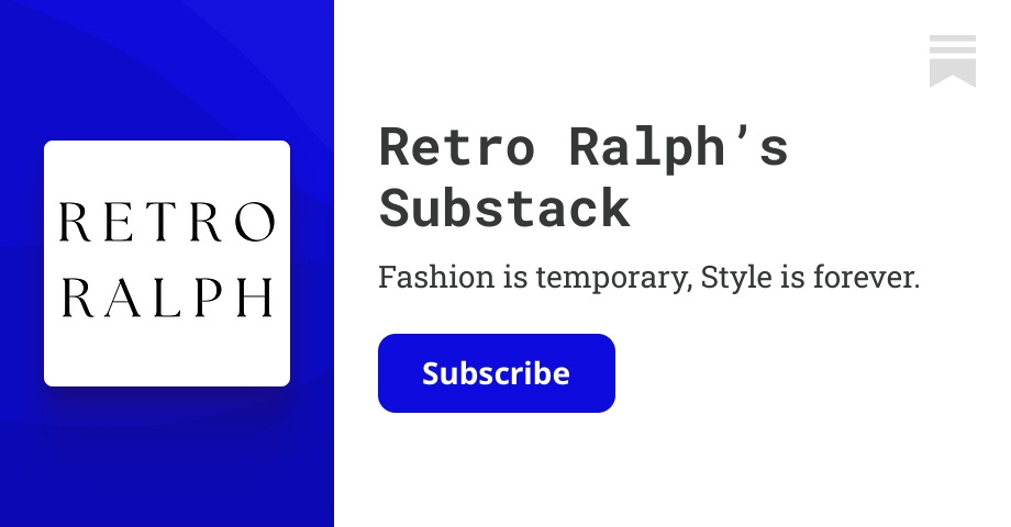 Retro Ralph’s Substack | Substack